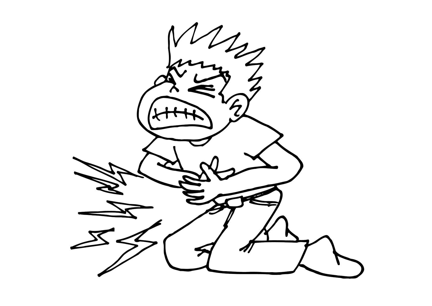 Disegno da colorare mal di stomaco - Disegni Da Colorare E Stampare ... Disegno da colorare mal di stomaco - Disegni Da Colorare E Stampare ...