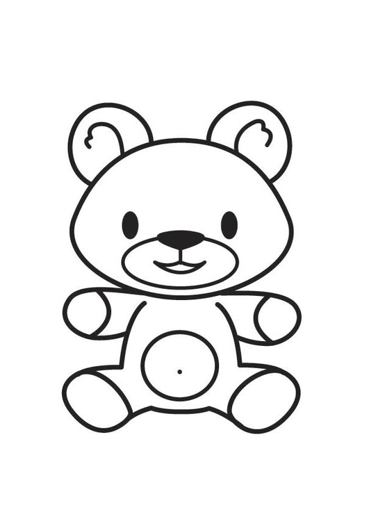 Disegno da colorare orso - Disegni Da Colorare E Stampare Gratis - Imm ...
