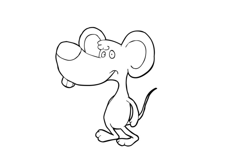 Disegno da colorare topo - Disegni Da Colorare E Stampare Gratis - Imm ...