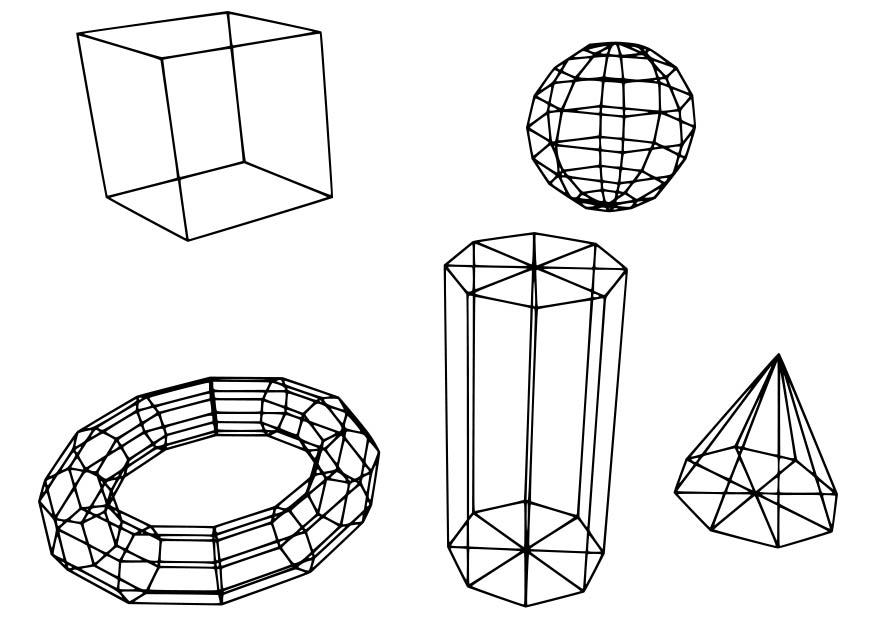 Disegno da Colorare di figure geometriche – Disegni da Colorare e ...