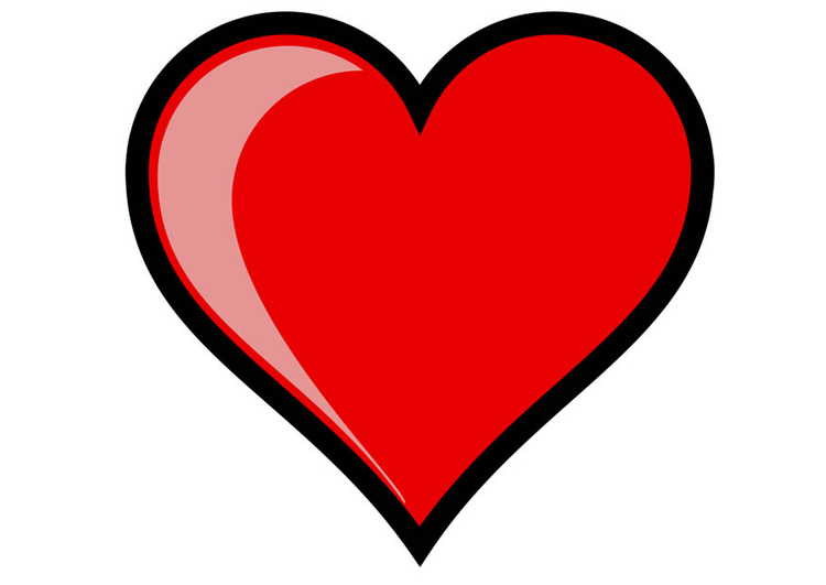 Immagine cuore - Disegni Da Stampare Gratis - Imm. 15737